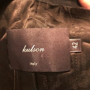 Kulson | Jackets & Coats | Kulson Off Black Moto Style Leather Jacket ...